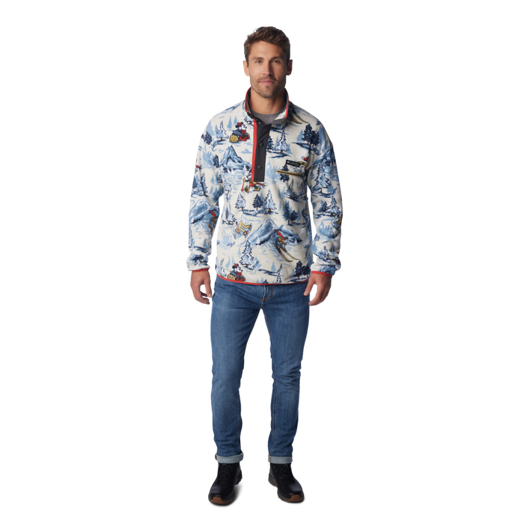 Chompa Columbia Steens Mountain Half Snap Snowcap Hombre 2075181-105 ...